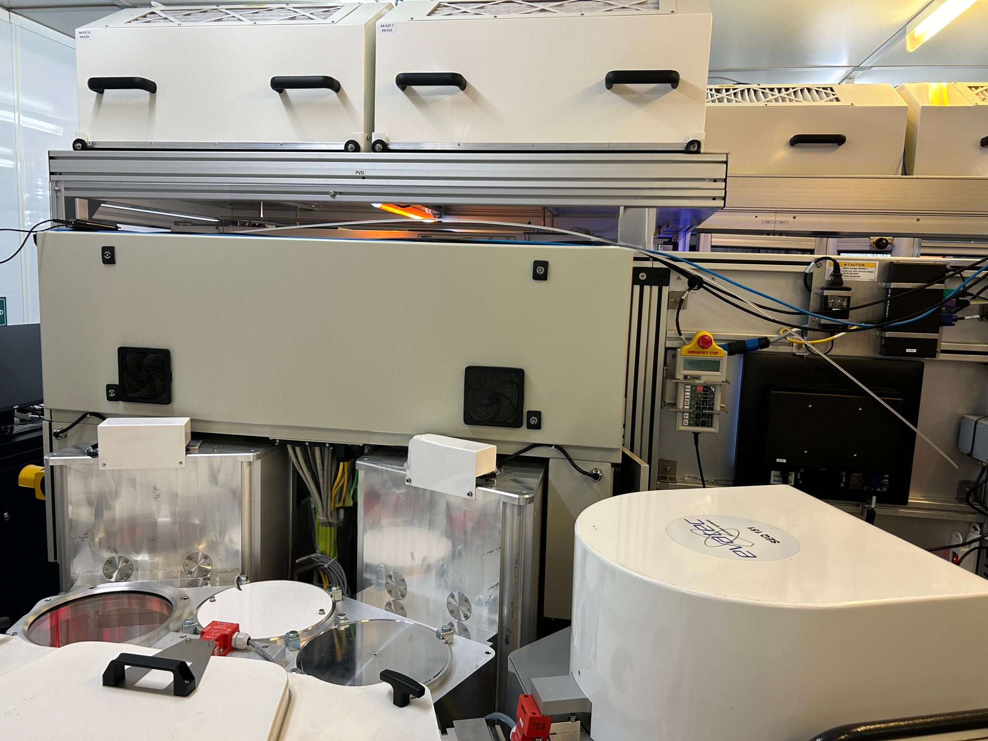 Evatec / Oerlikon Balzers Clusterline 200 II PVD (Physical Vapor Depos ...