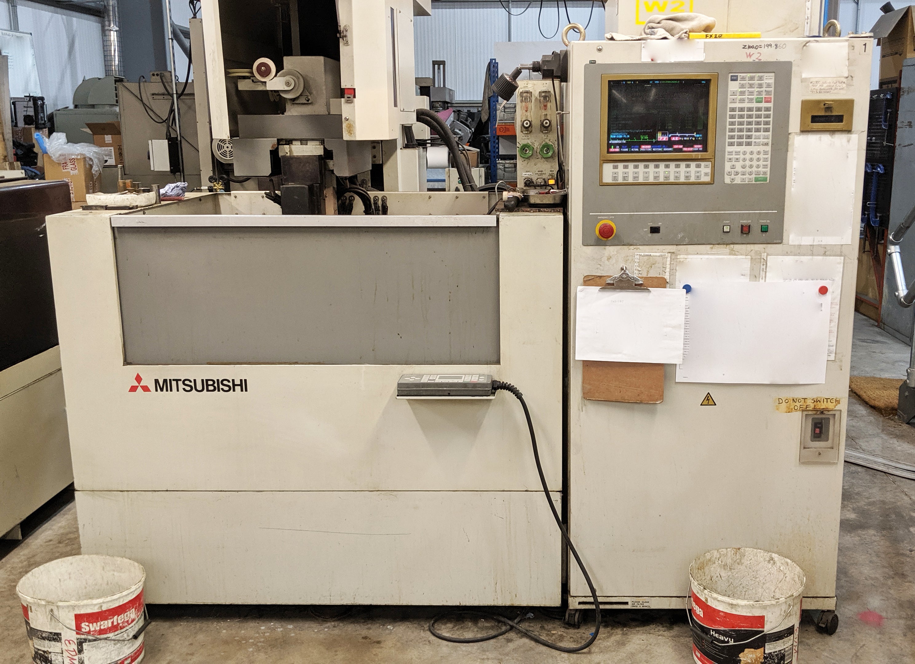 Mitsubishi FX 20 Wire Electrical Discharge Machine (EDM) – Bridge ...