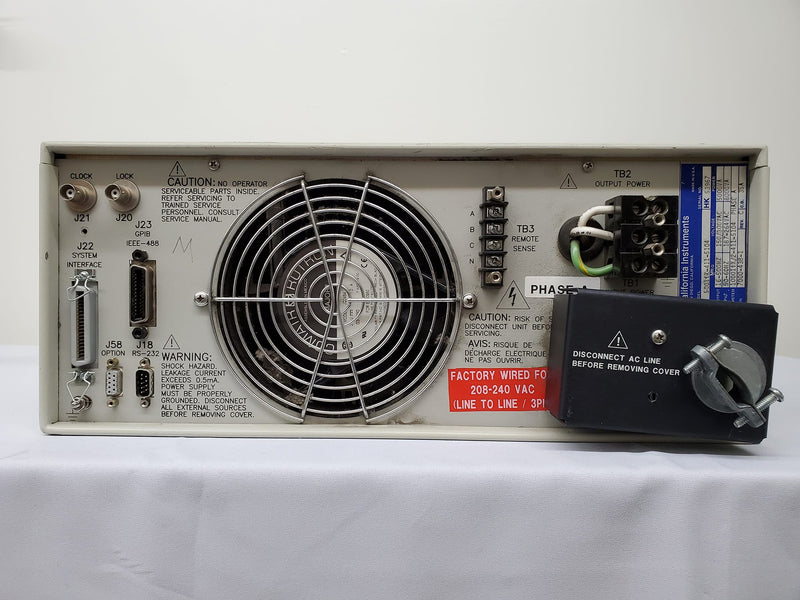 California Instruments 5001 ix Power Source – Bridge Tronic Global