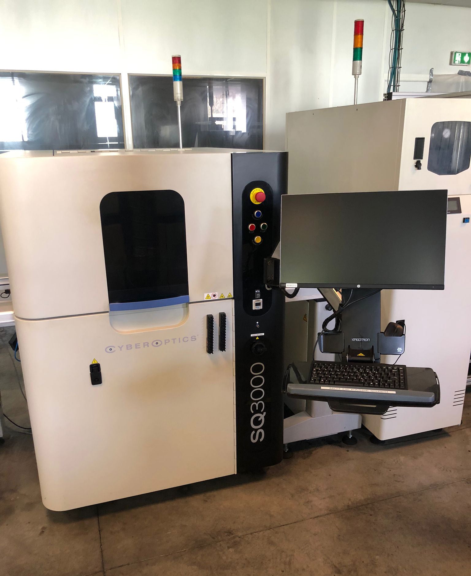 Cyberoptics SQ 3000 3D AOI Solder Paste Inspection Machine – Bridge ...