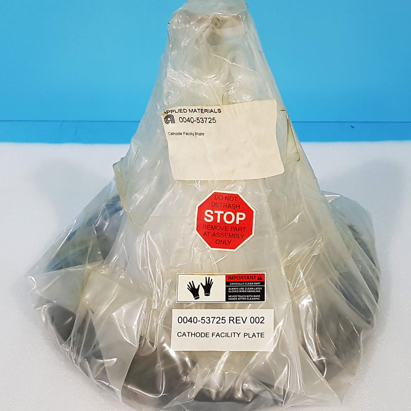 Applied Materials P/N: 0040-53725 Cathode Facility Plate – Bridge Tronic Global
