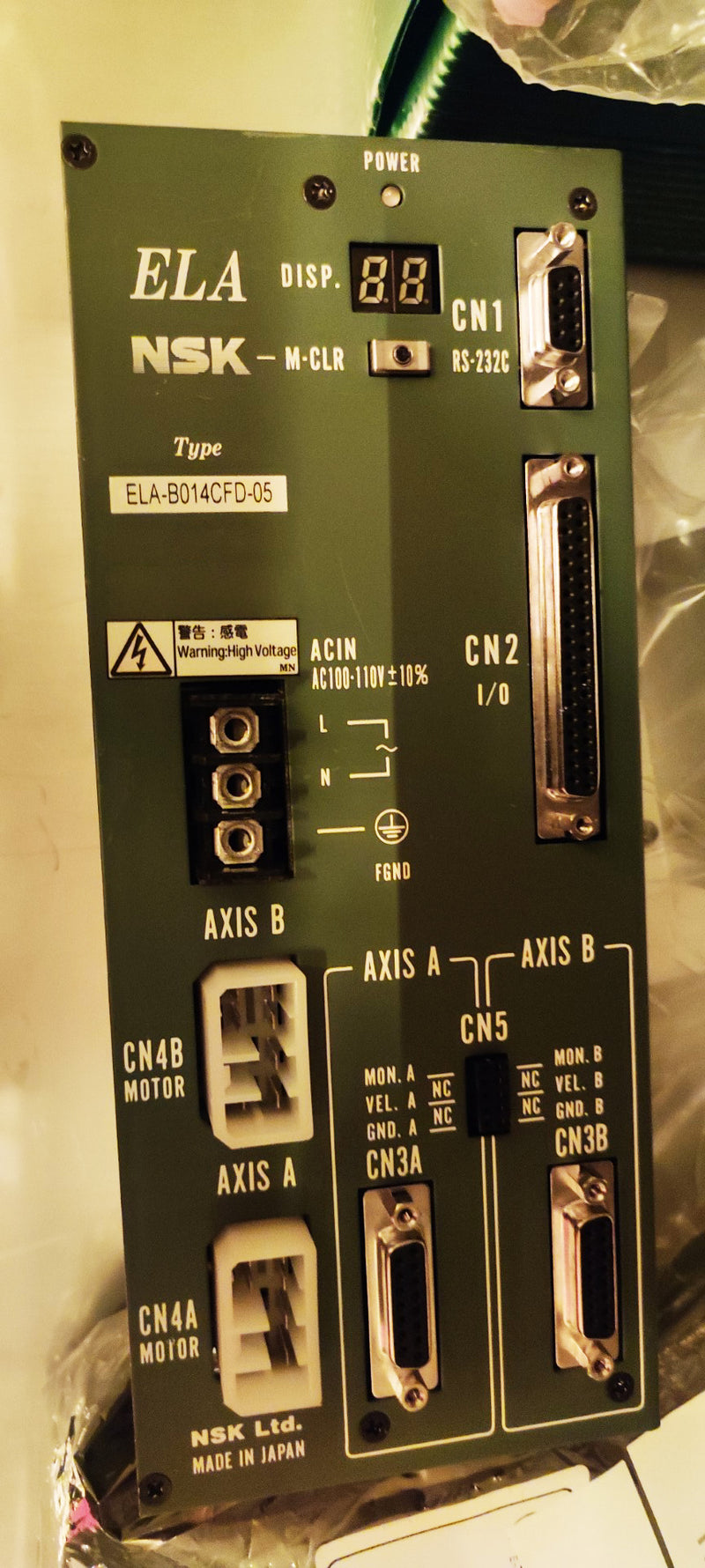 NSK ELA B 014 CFD 05 Servo Driver – Bridge Tronic Global