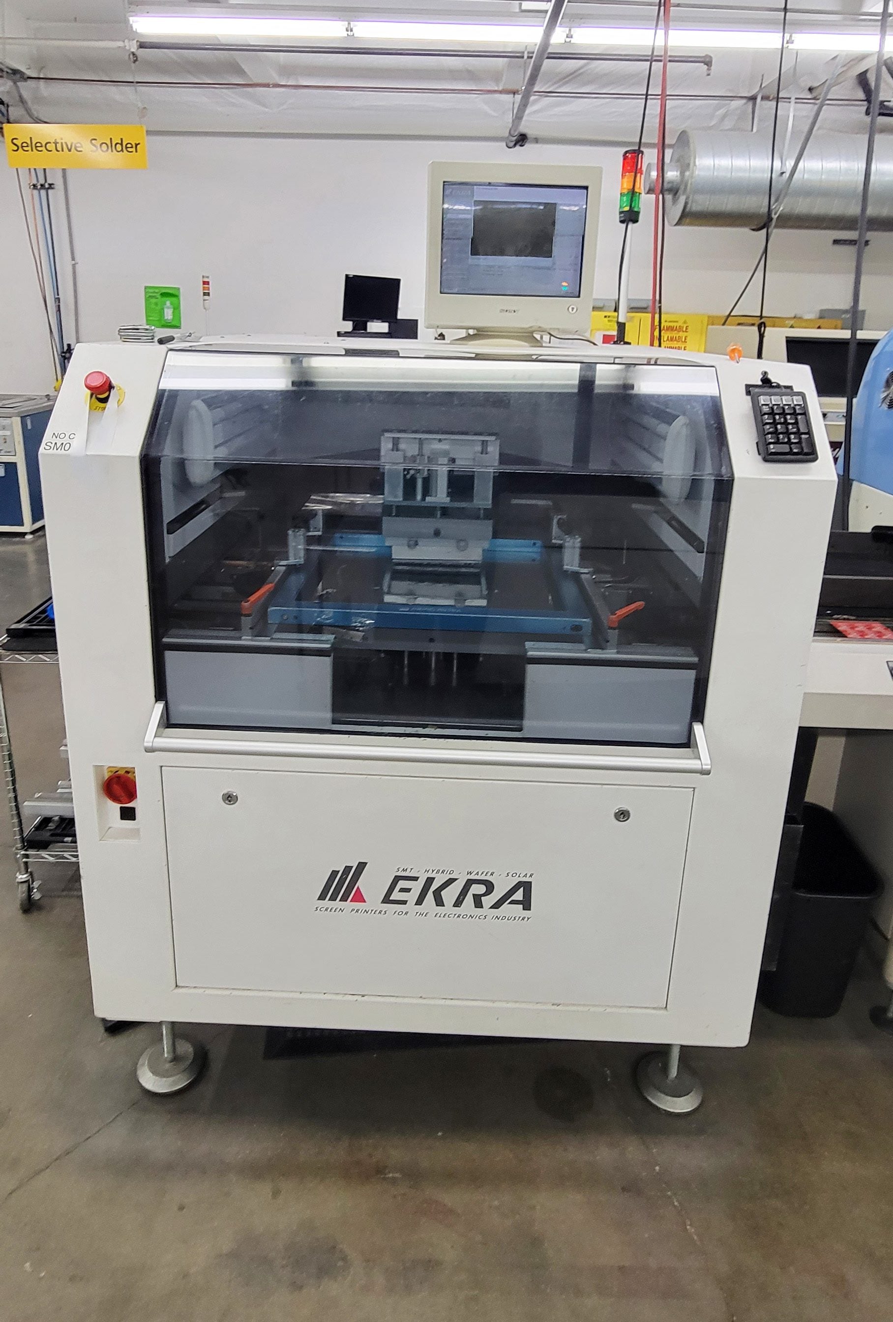 Ekra E 5 Solder Paste Printer – Bridge Tronic Global
