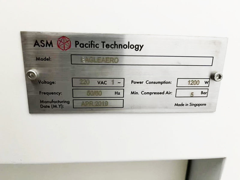 ASM Eagle Aero Gold Wire Bonder – Bridge Tronic Global