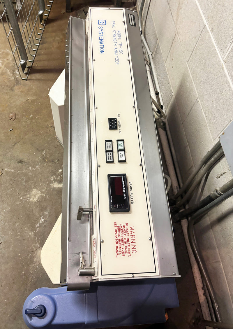 Systemation TP 150 Peel Test Analyzer – Bridge Tronic Global