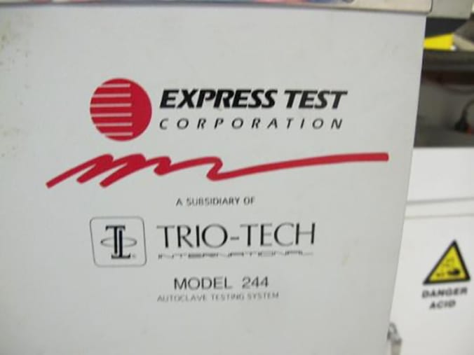 Trio-Tech A 244 Autoclave Testing System – Bridge Tronic Global