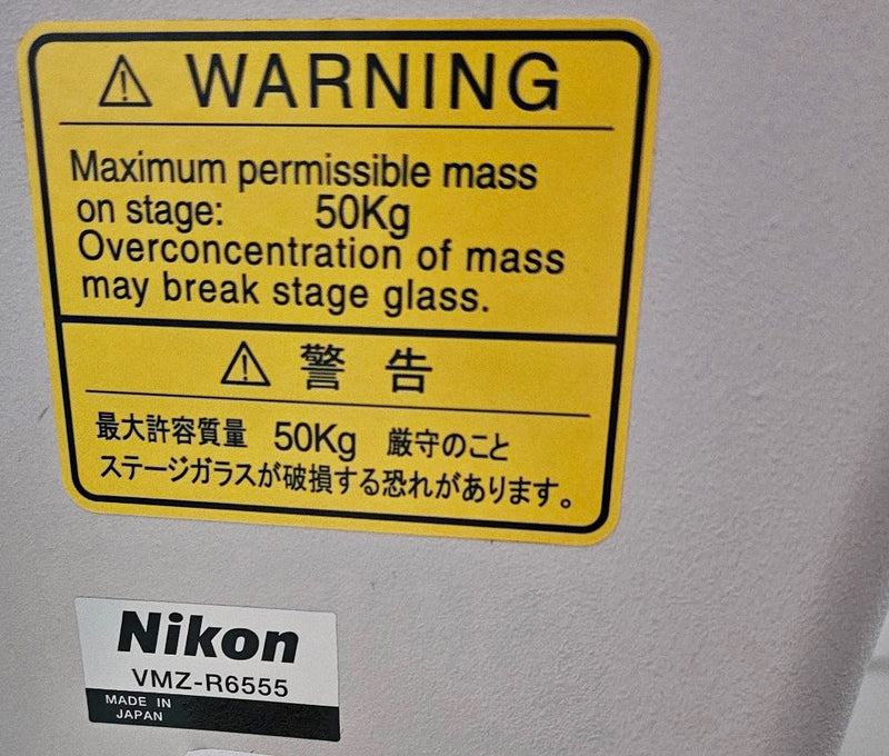 Nikon Nexiv VMZ R 6555 Video Measuring System – Bridge Tronic Global