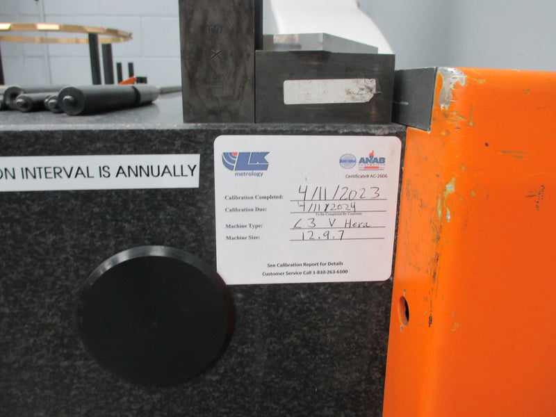 Metris Hera 12.9.7 CMM (Coordinate Measuring Machine) – Bridge Tronic ...