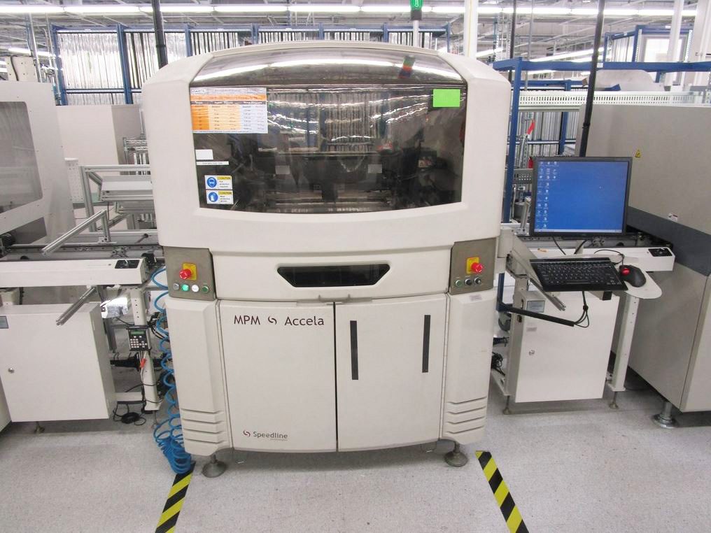 Speedline MPM Accela Screen Printer – Bridge Tronic Global