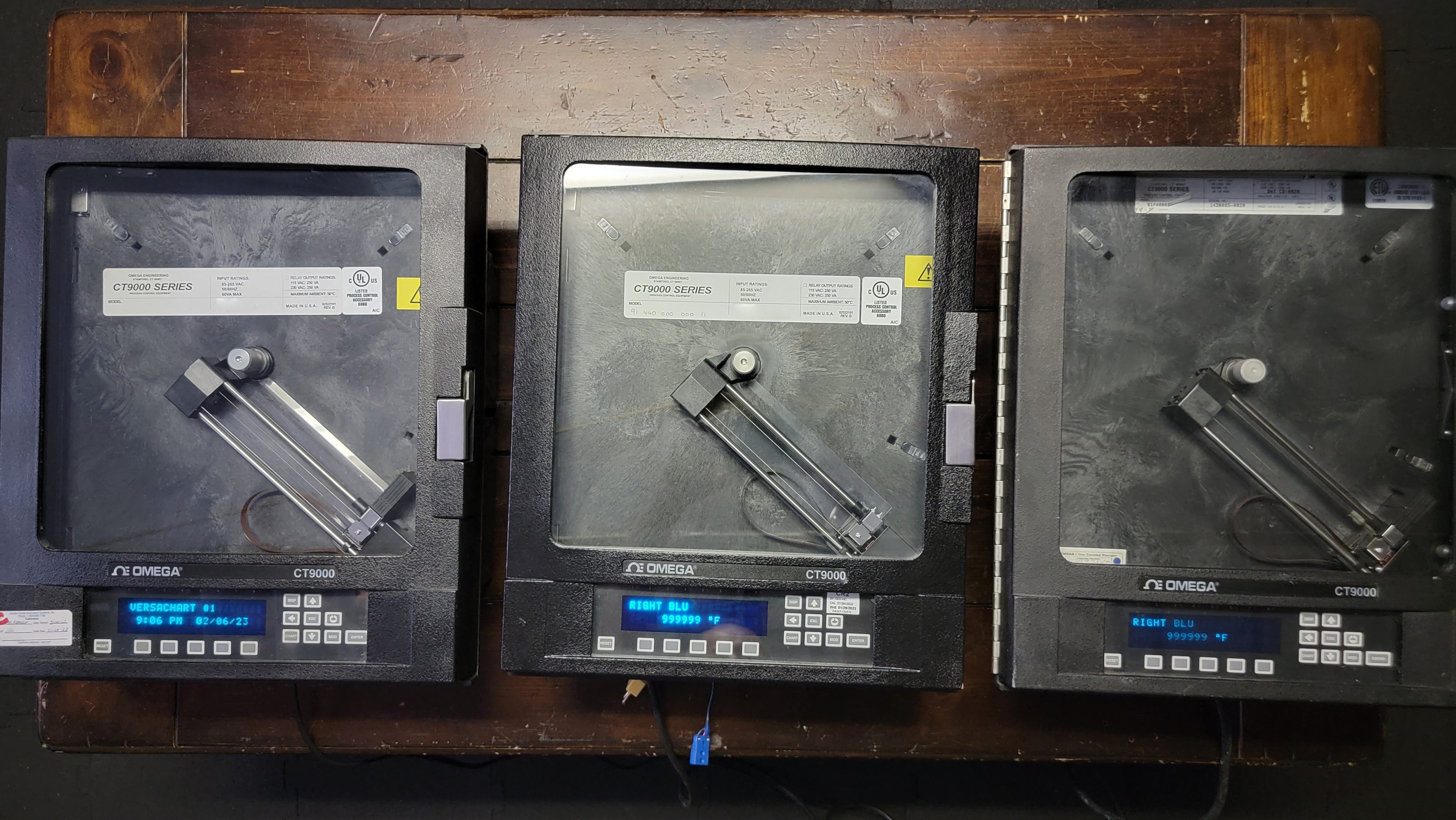 Omega CT 9000 Lab Chamber Chart Recorder – Bridge Tronic Global