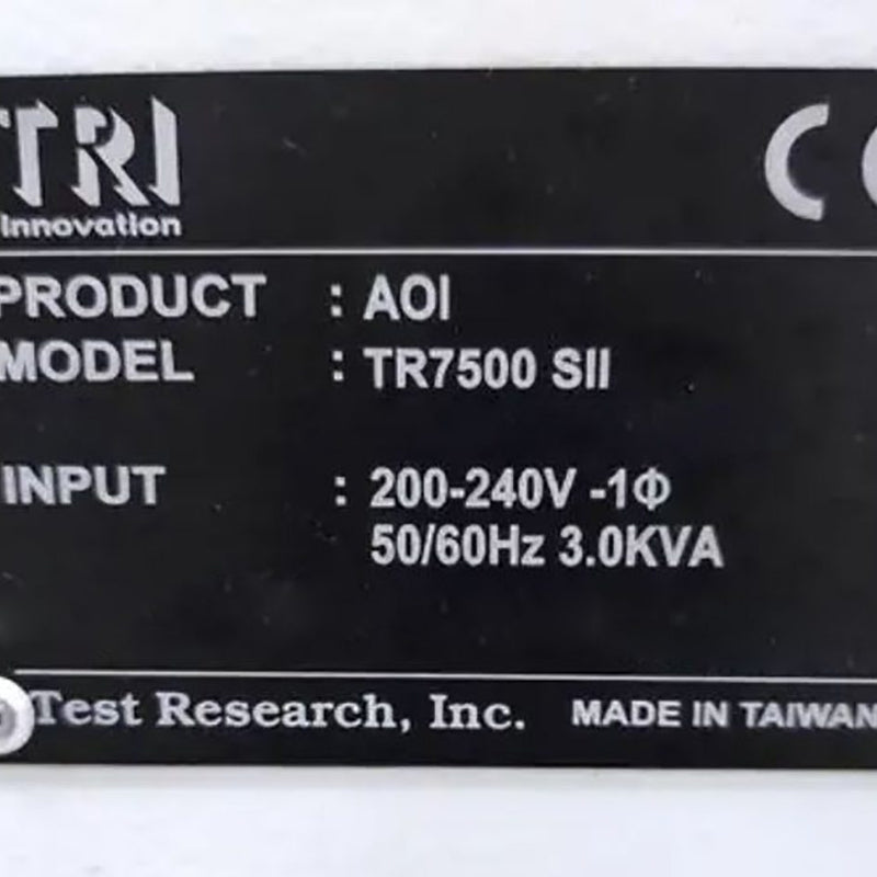 Test Research Inc (TRI) 7500 SII Automated Optical Inspection (AOI ...