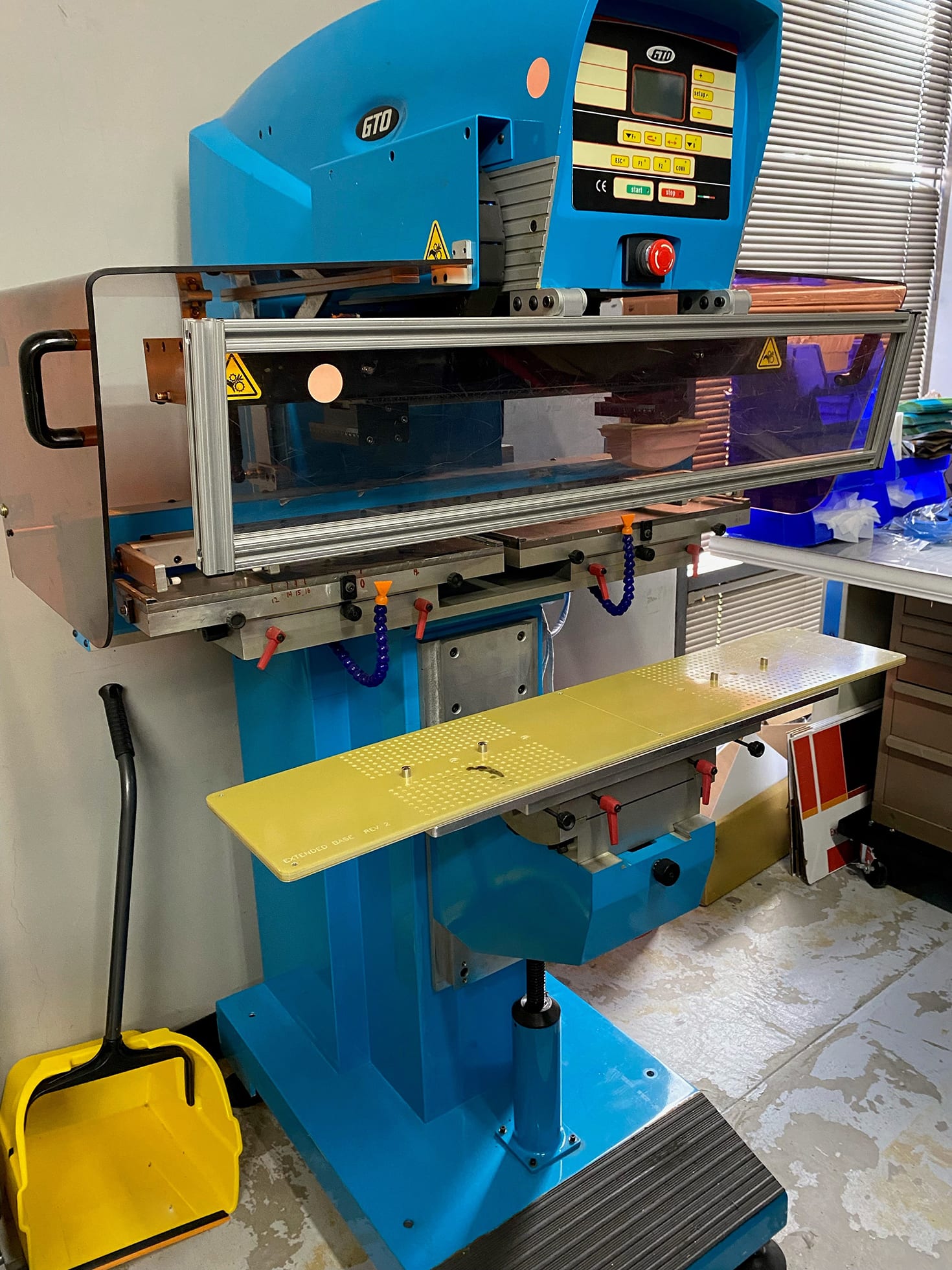 GTO EVO 2 C Pad Printer – Bridge Tronic Global