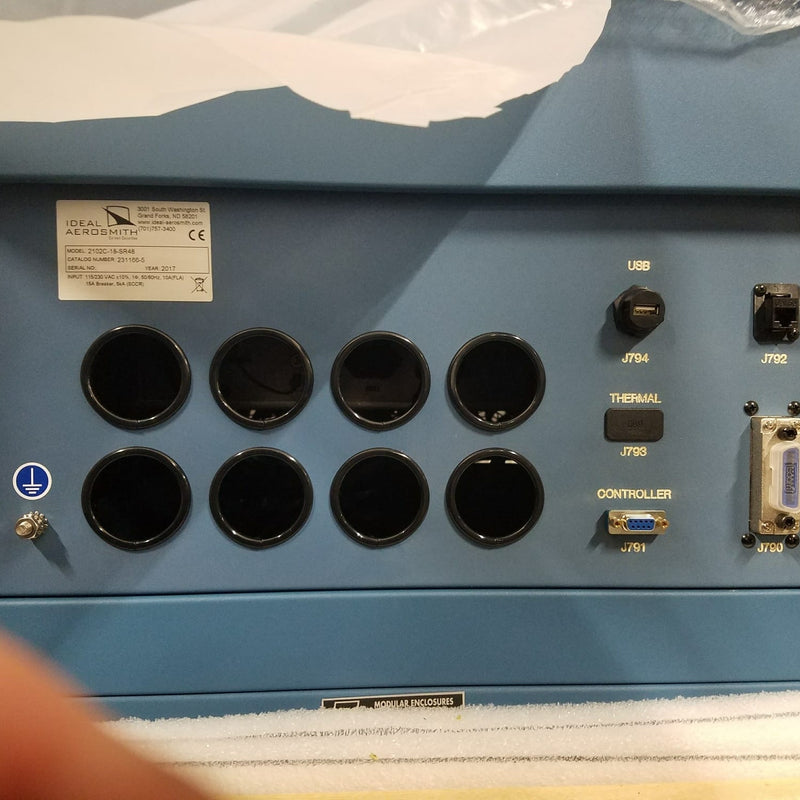 Ideal Aerosmith 2102 C-18-SR 48 Two Axis Position and Rate Table Syste ...