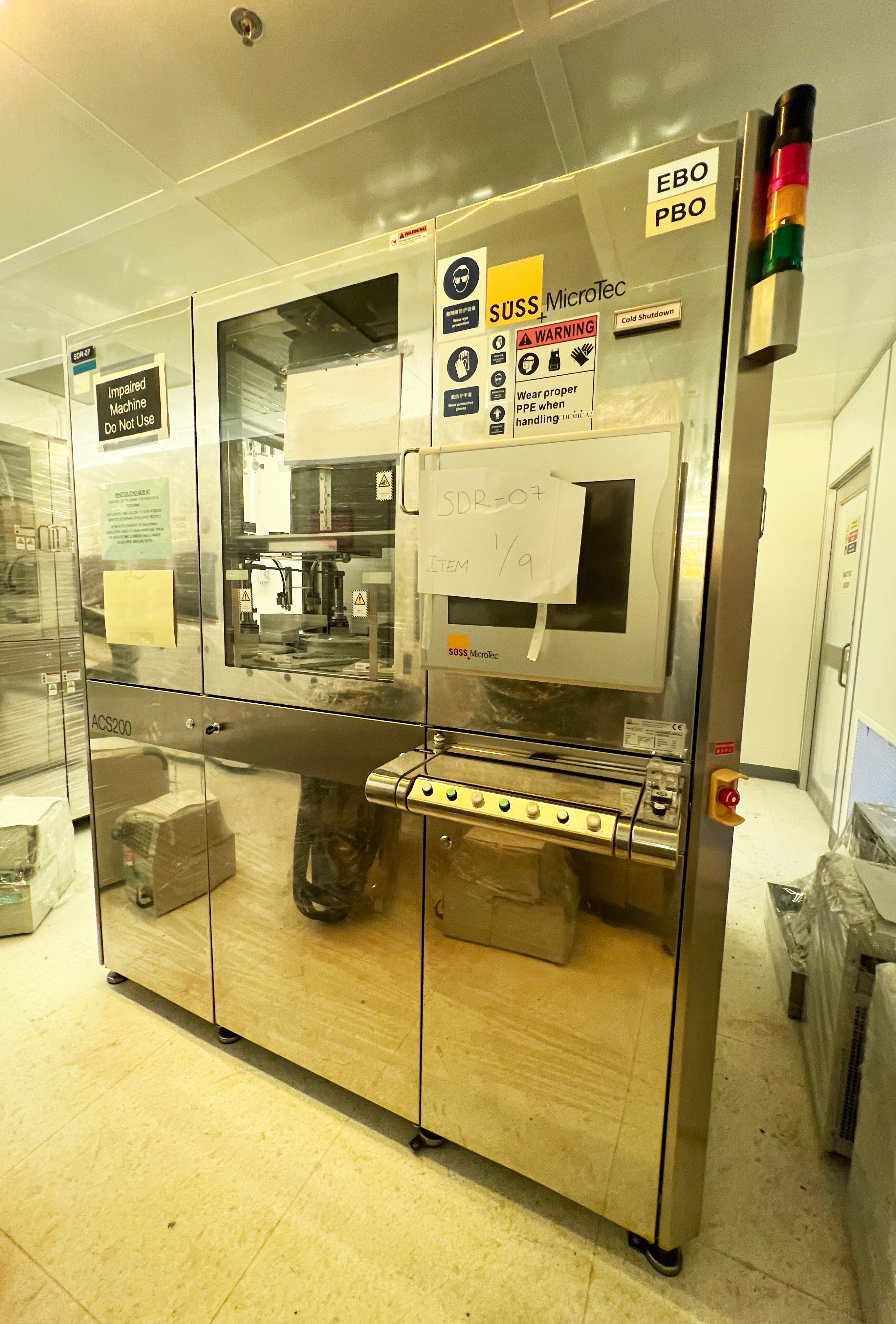 Karl Suss ACS 200 Gen 3 Coater / Developer – Bridge Tronic Global