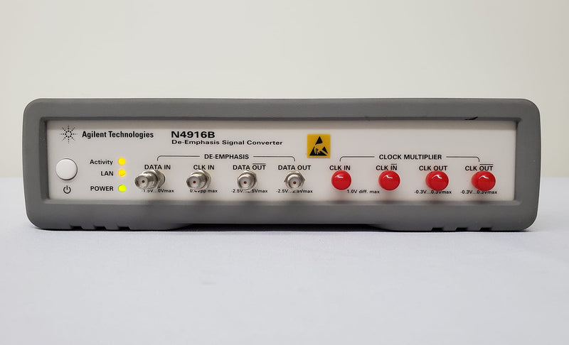 Agilent / Keysight N 4916 B De-Emphasis Signal Converter – Bridge ...