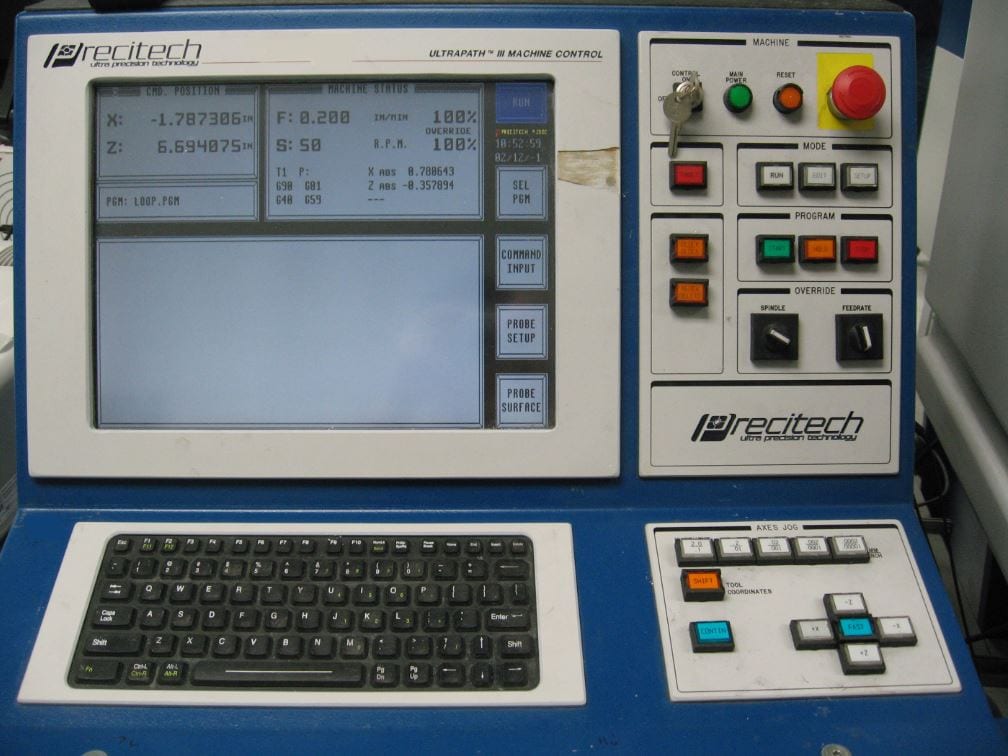 Precitech Nanoform 600 Diamond Turning Machine – Bridge Tronic Global