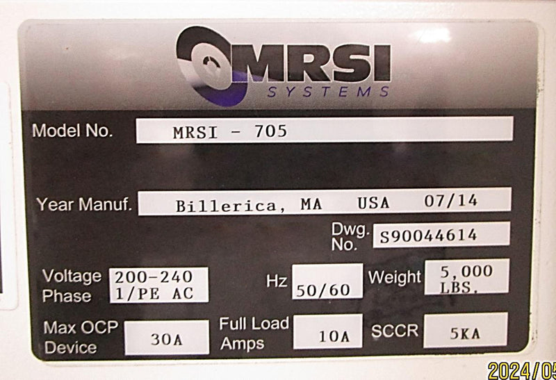 MRSI 705 Die Bonder – Bridge Tronic Global