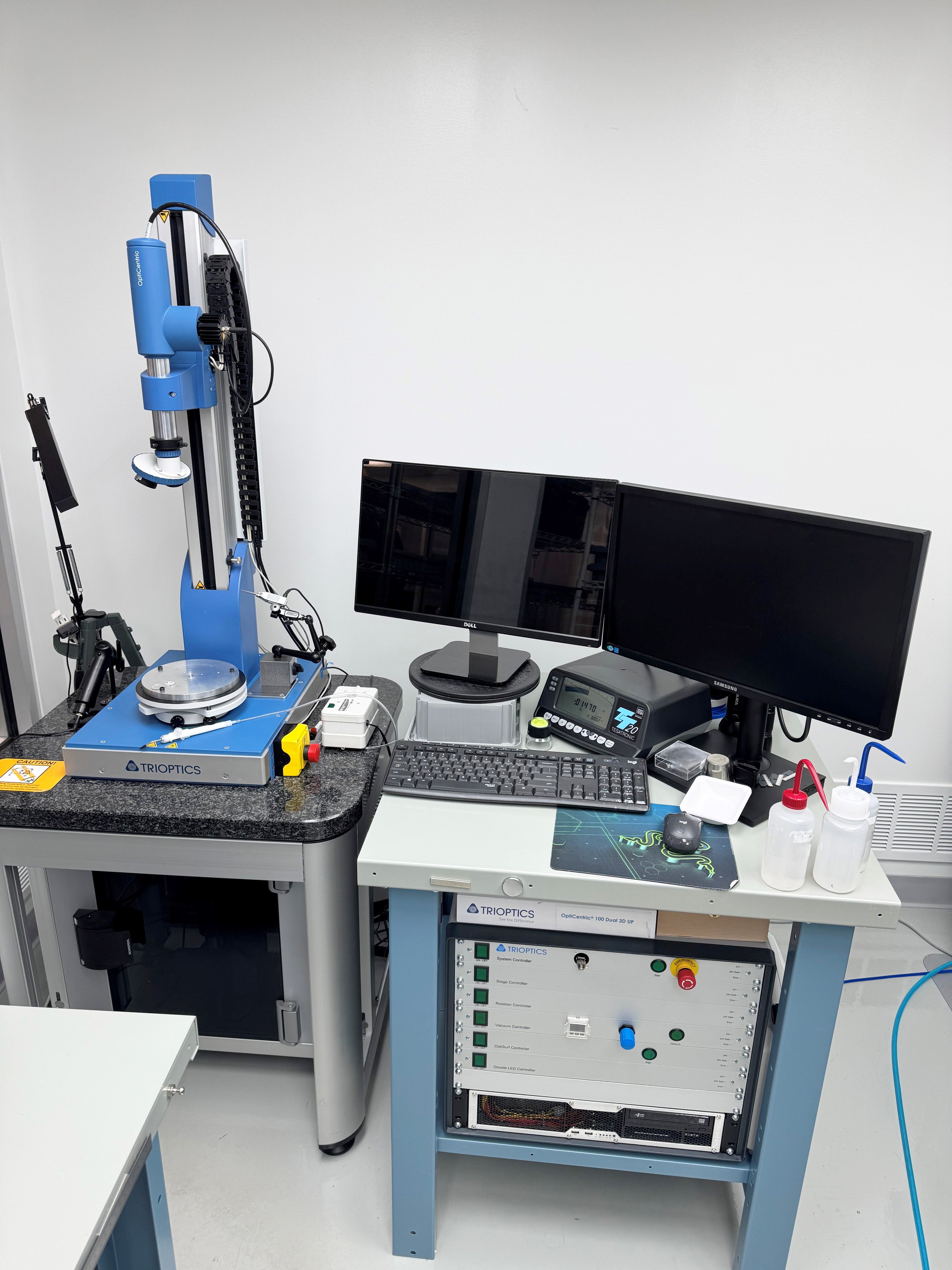 Trioptics OptiCentric 3 D 100 Dual Centration Measurement Machine ...