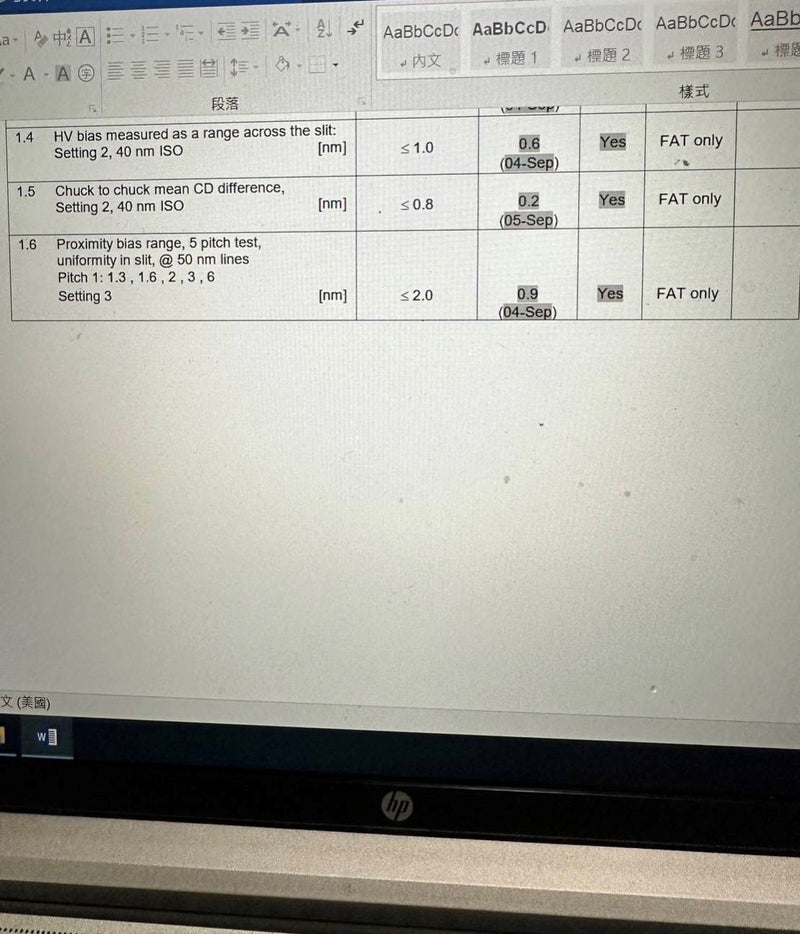 ASML XT 1950 HI Lithography System – Bridge Tronic Global