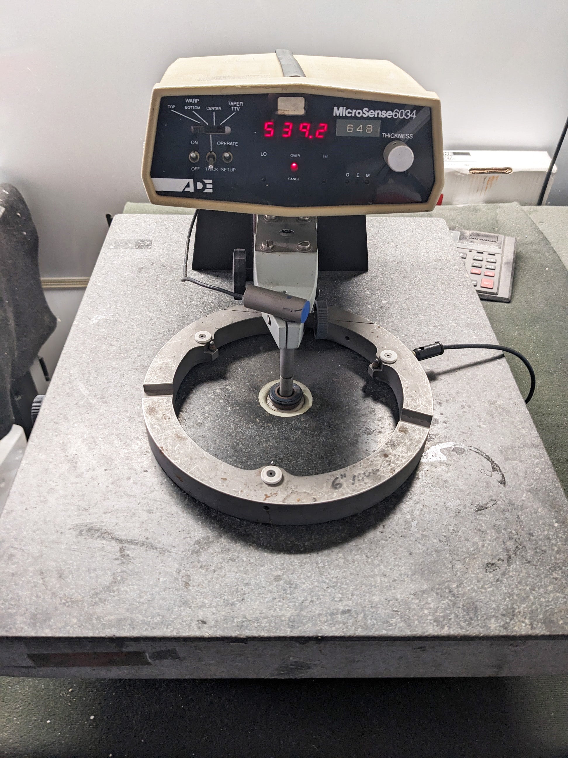 KLA / ADE Microsense 6034 Non-Contact Thickness Gauge – Bridge Tronic ...