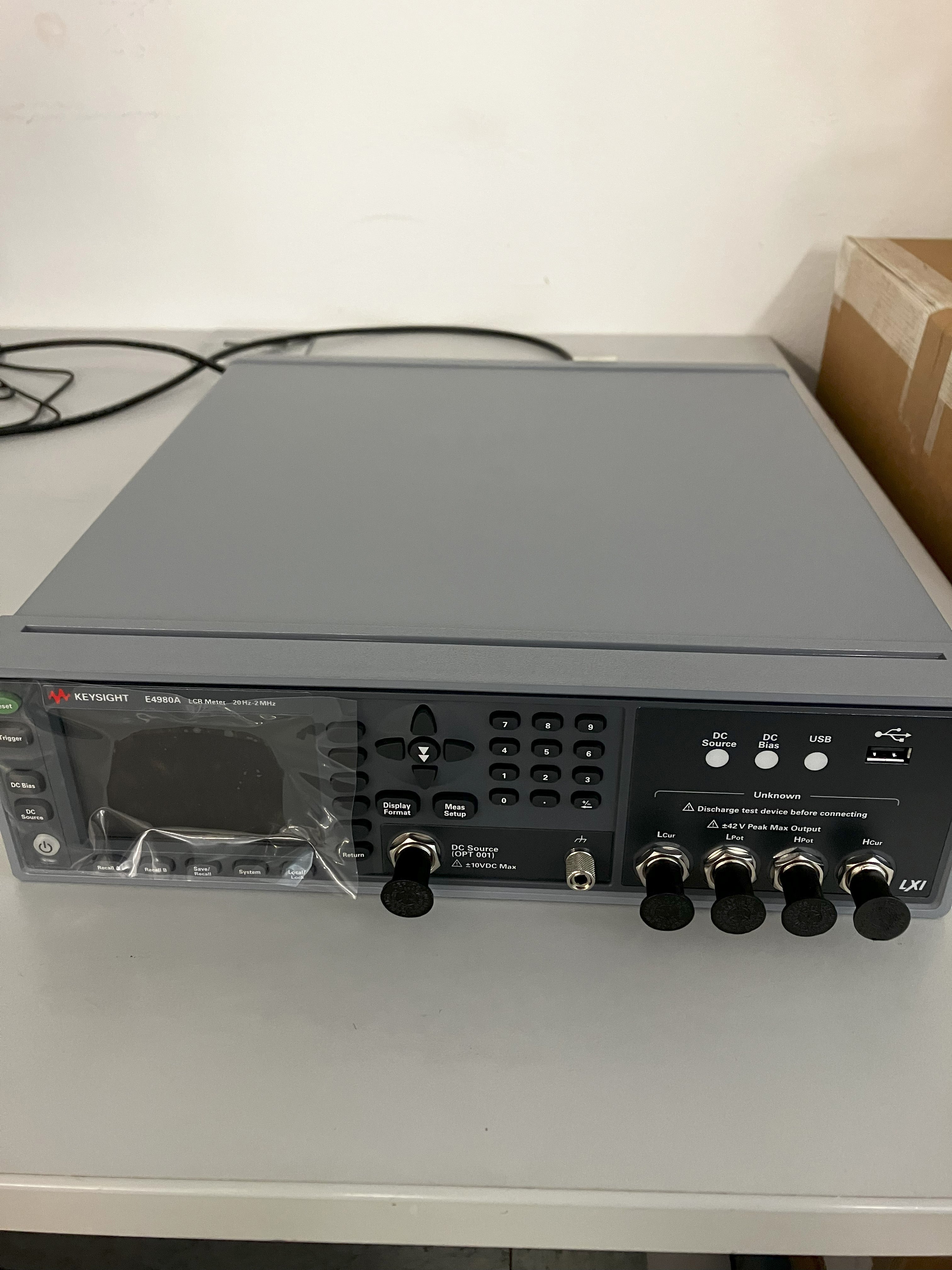 Agilent E 4980 A LCR Meter – Bridge Tronic Global
