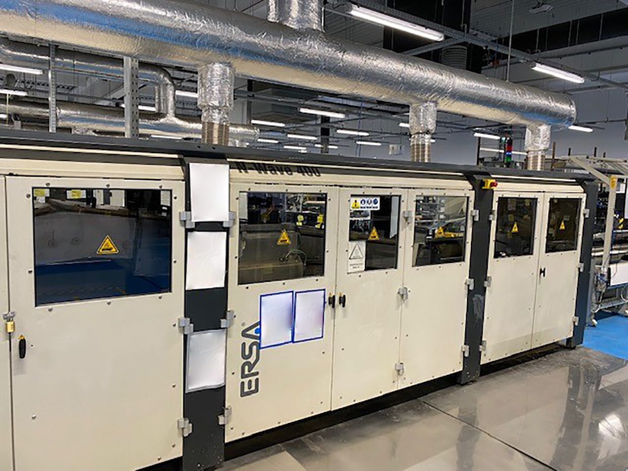 ERSA N-Wave 400 Wave Soldering Machine – Bridge Tronic Global