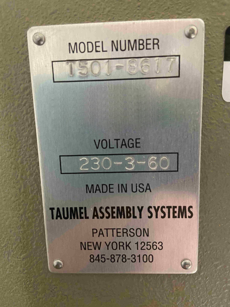 Taumel T 501 Orbital Forming Machine – Bridge Tronic Global