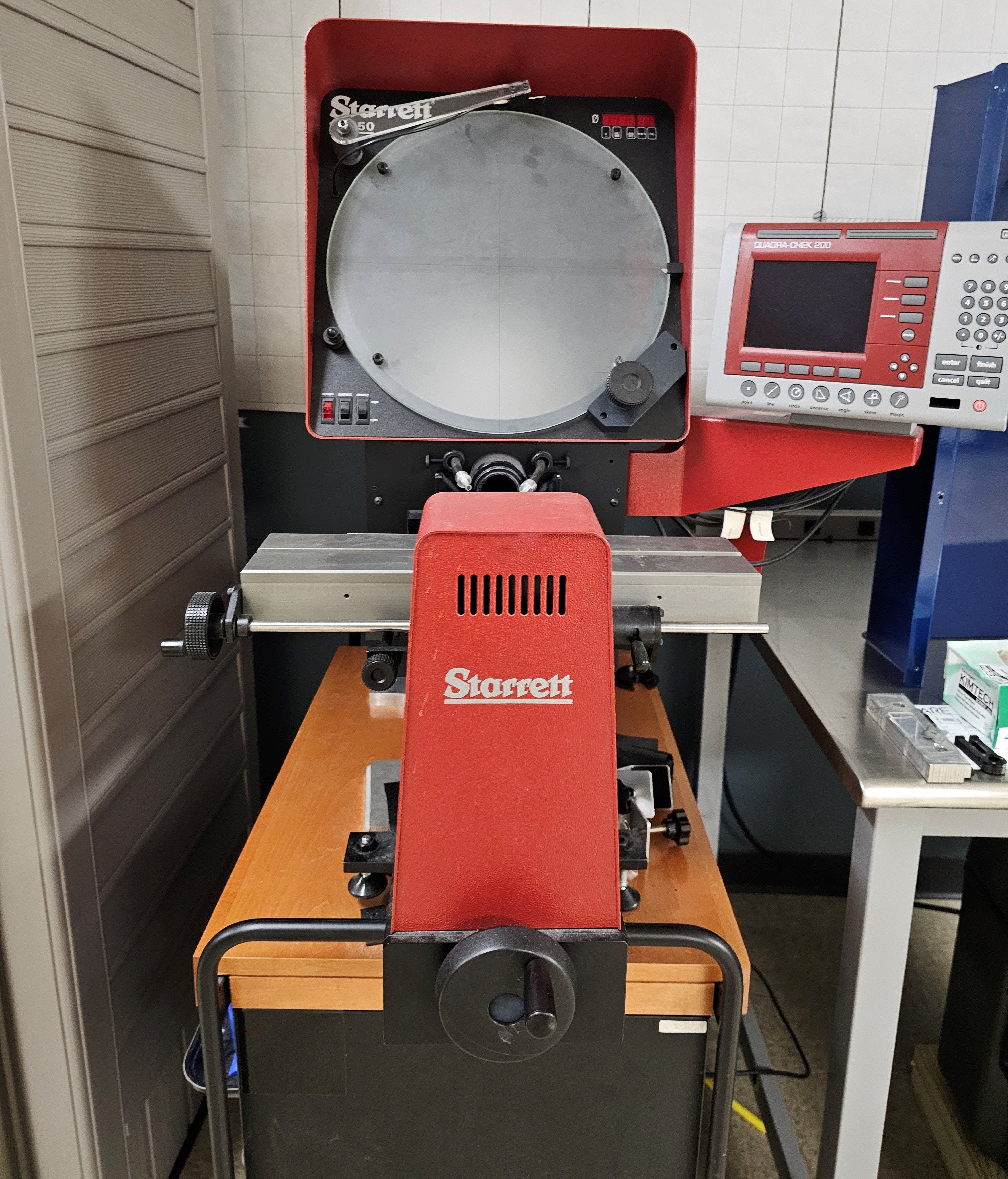 Starrett HE 350 Optical Comparator – Bridge Tronic Global
