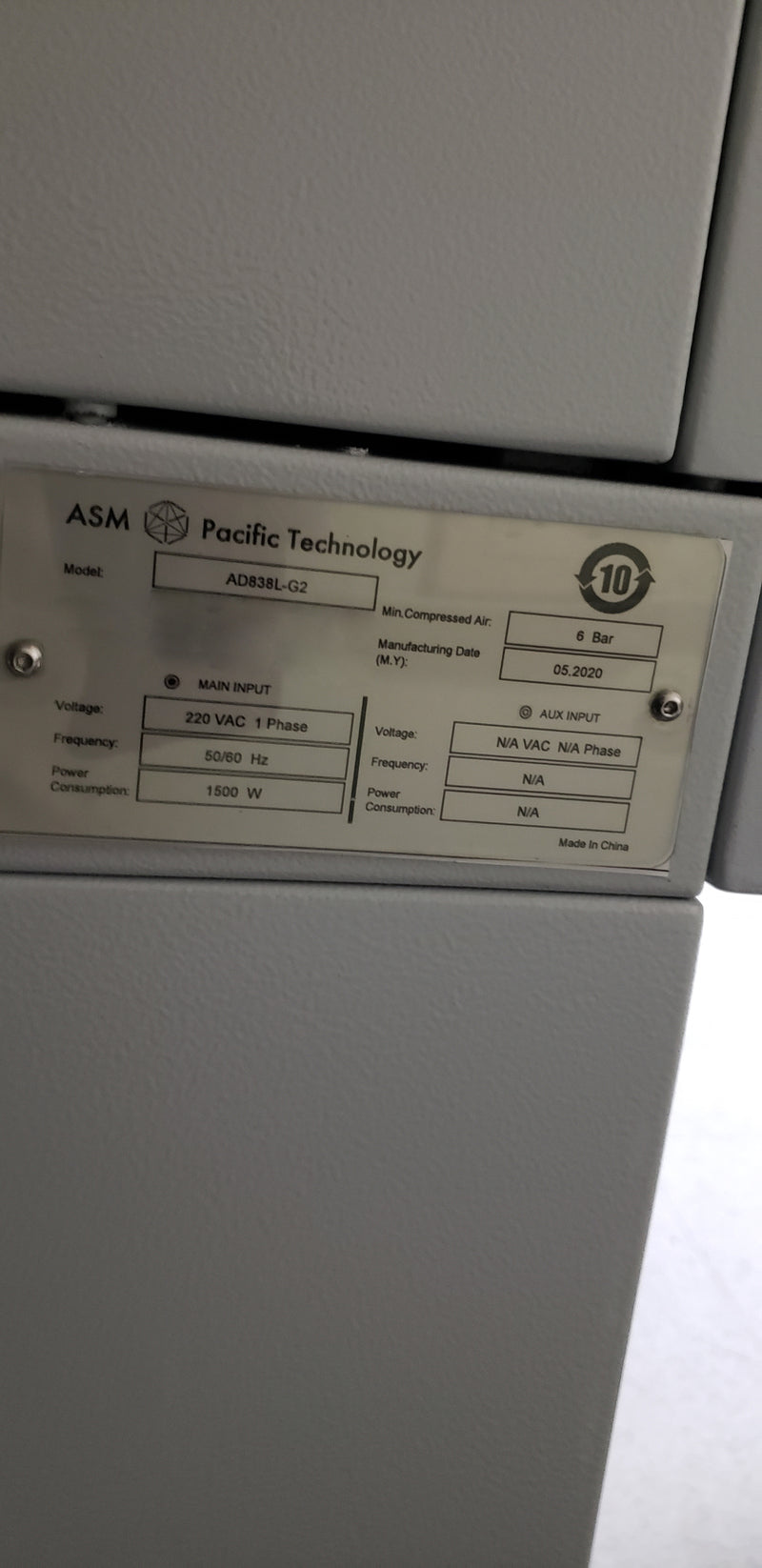 ASM ADL 838 LG 2 Die Bonder – Bridge Tronic Global