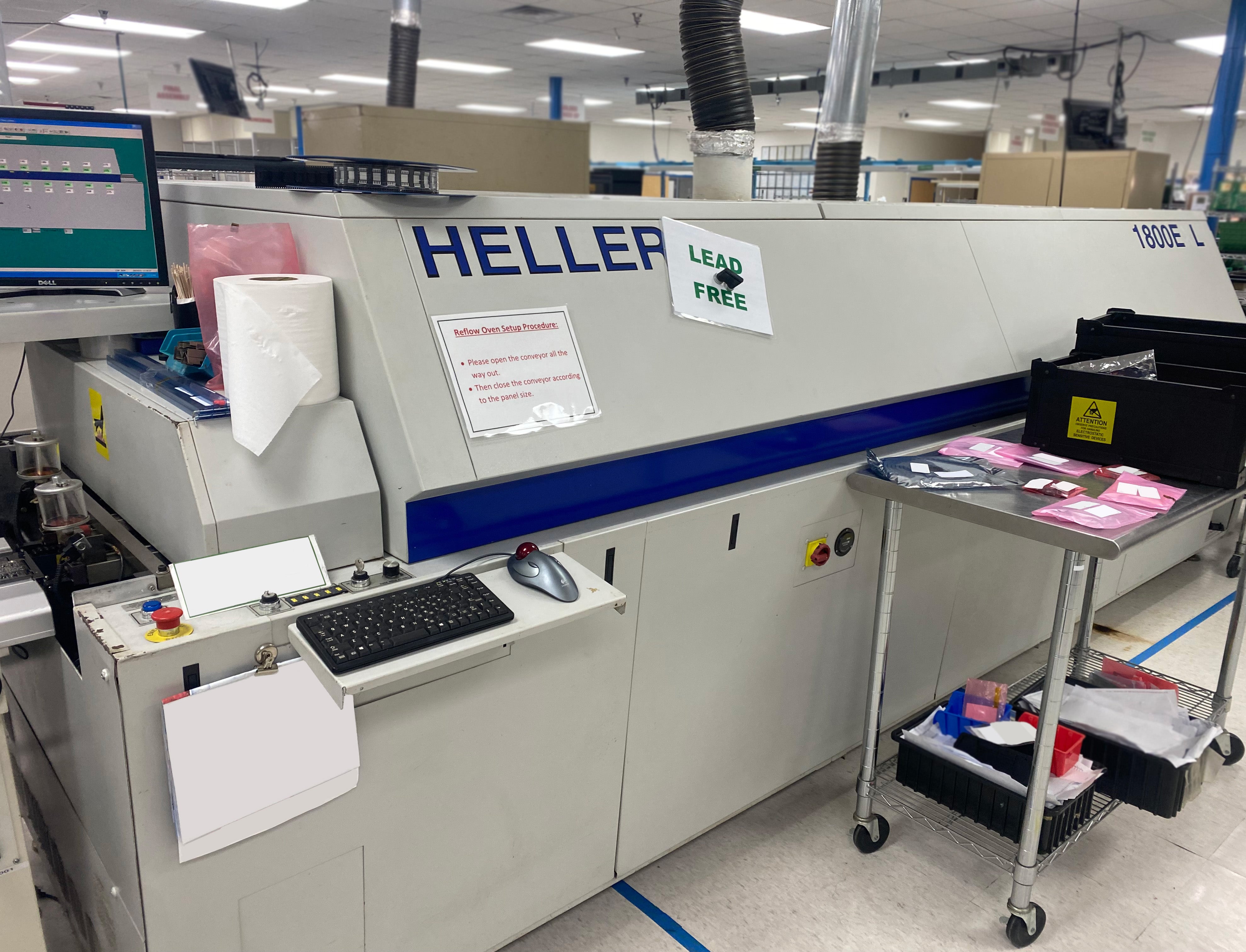 Heller 1800 EXL Reflow Oven – Bridge Tronic Global