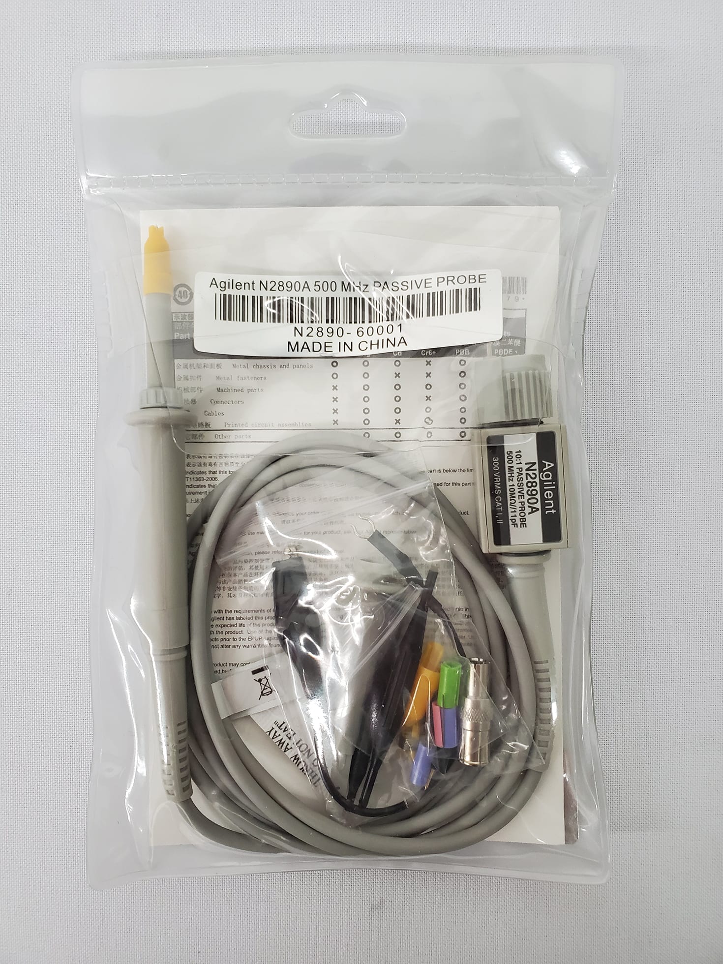Agilent N 2890 A Passive Probe for Oscilloscope – Bridge Tronic Global