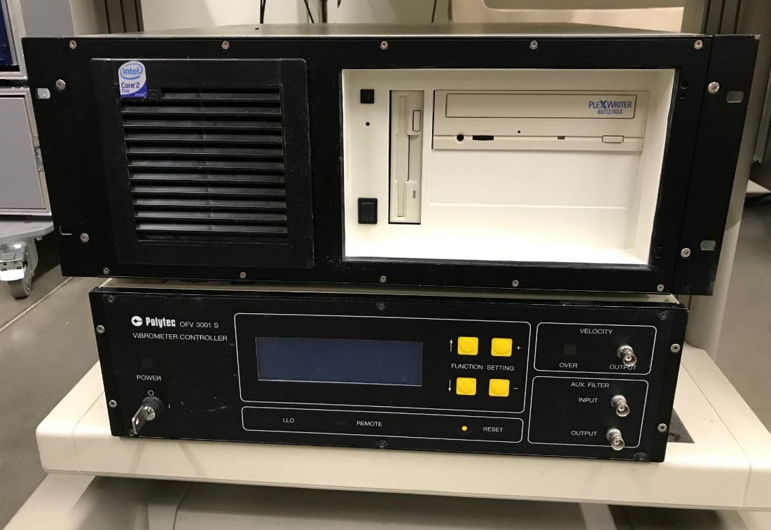 Polytec OFV 3001 S Scanning Laser Doppler Vibrometer – Bridge Tronic Global