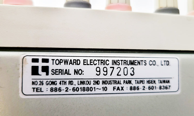 Topward 6306 D Dual Tracking DC Power Supply – Bridge Tronic Global