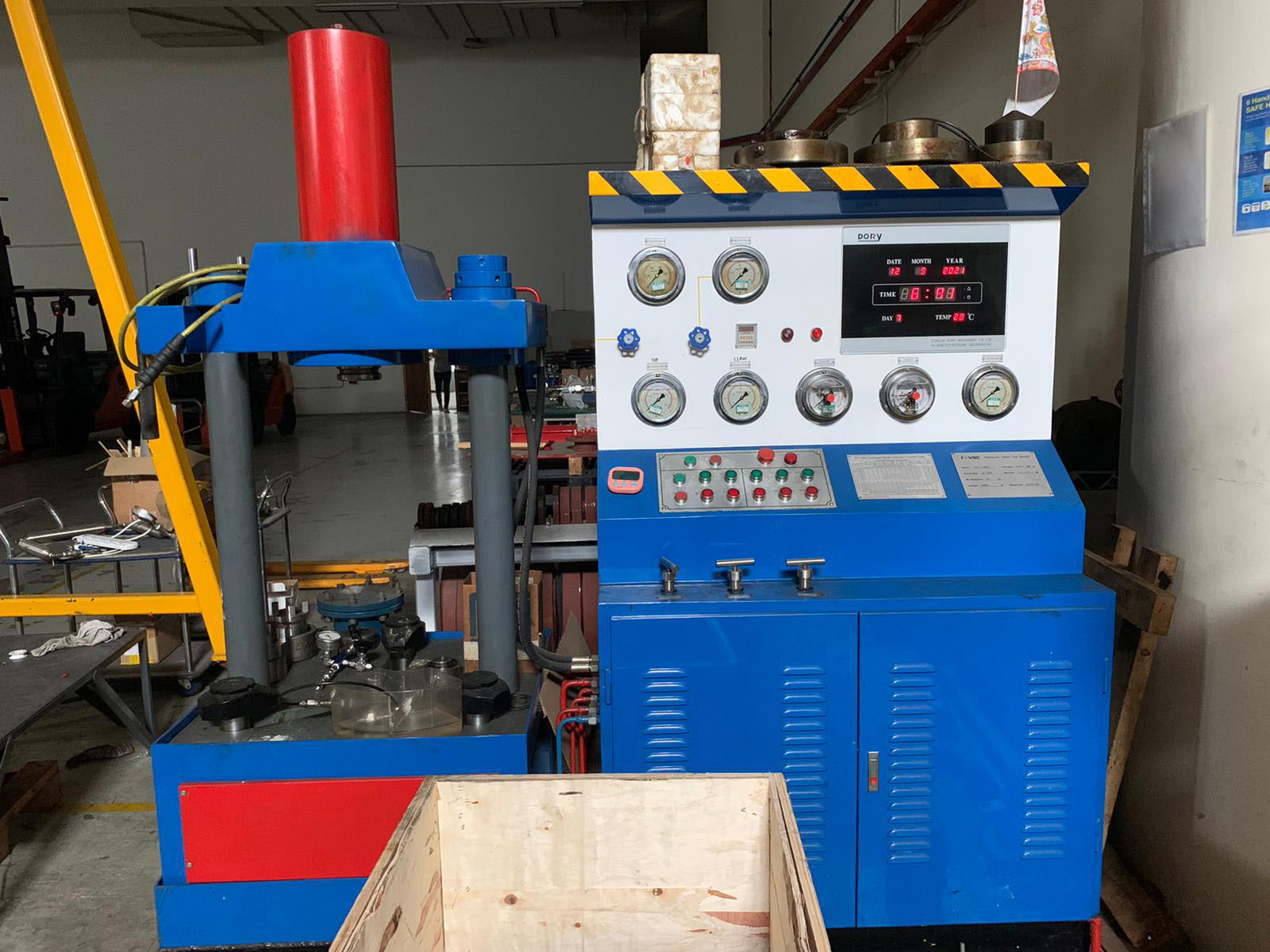 Rovac YFJ L 200 Hydraulic Valve Test Bench – Bridge Tronic Global