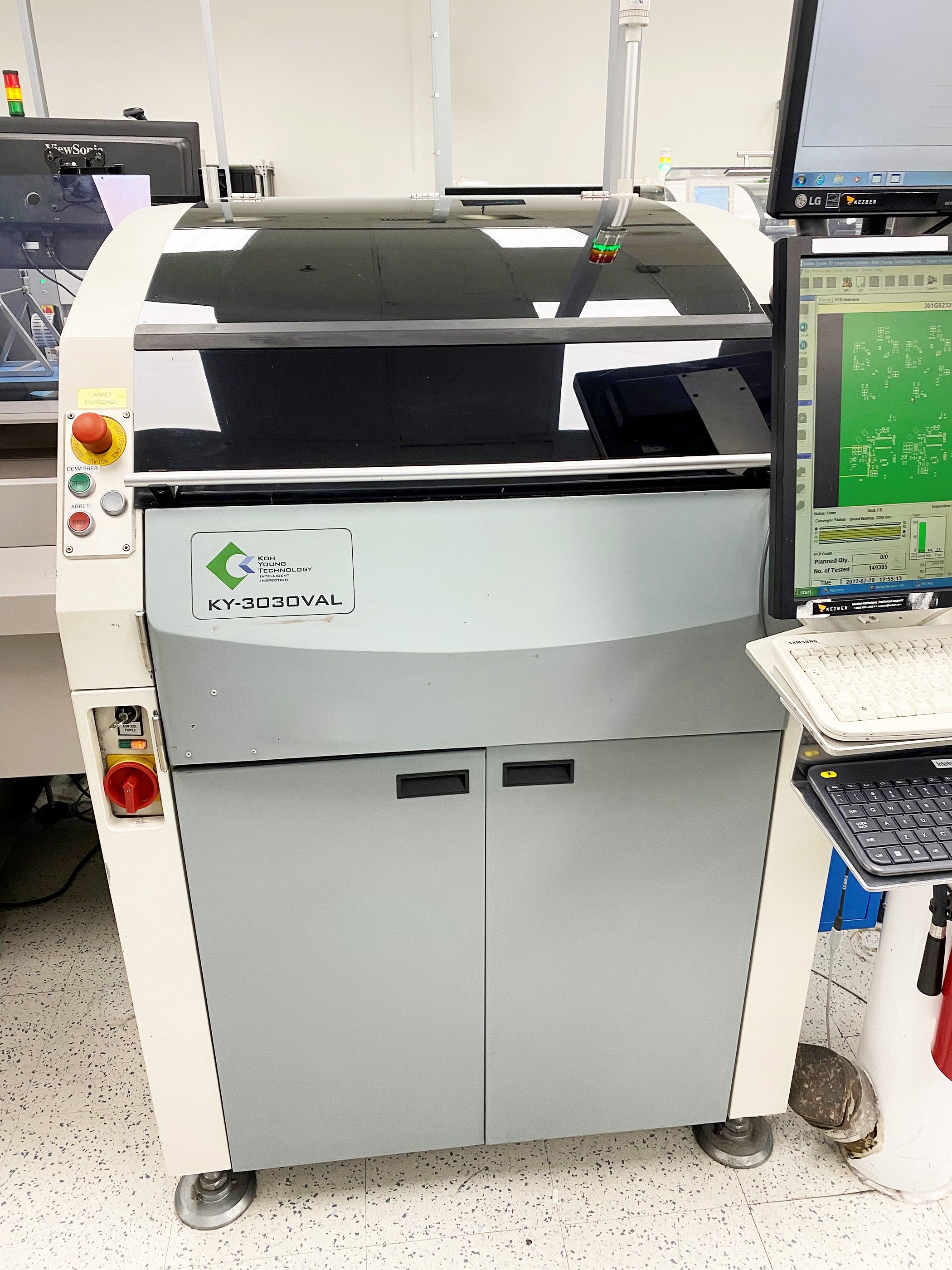 Koh Young KY 3030 3D Inline Solder Paste Inspection Machine – Bridge ...