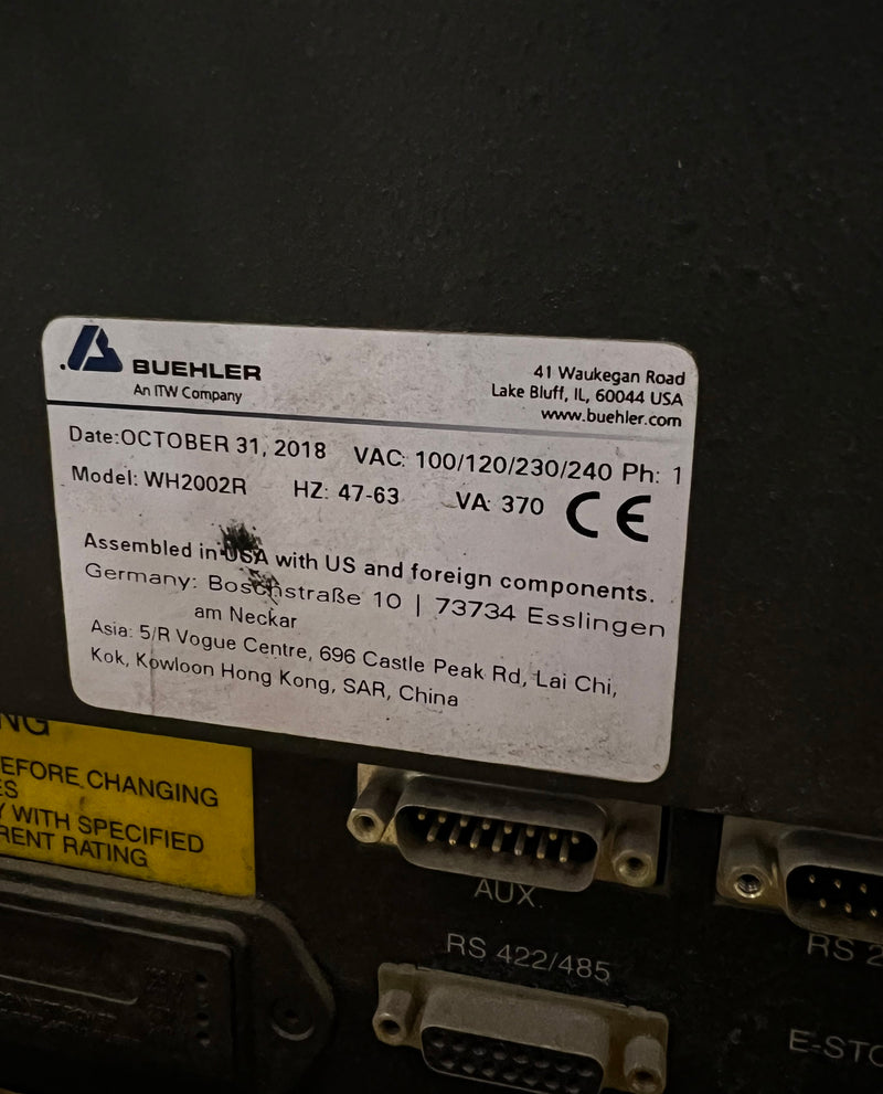 Wilson Hardness RB 2000 / WH 2002 R Hardness Tester – Bridge Tronic Global