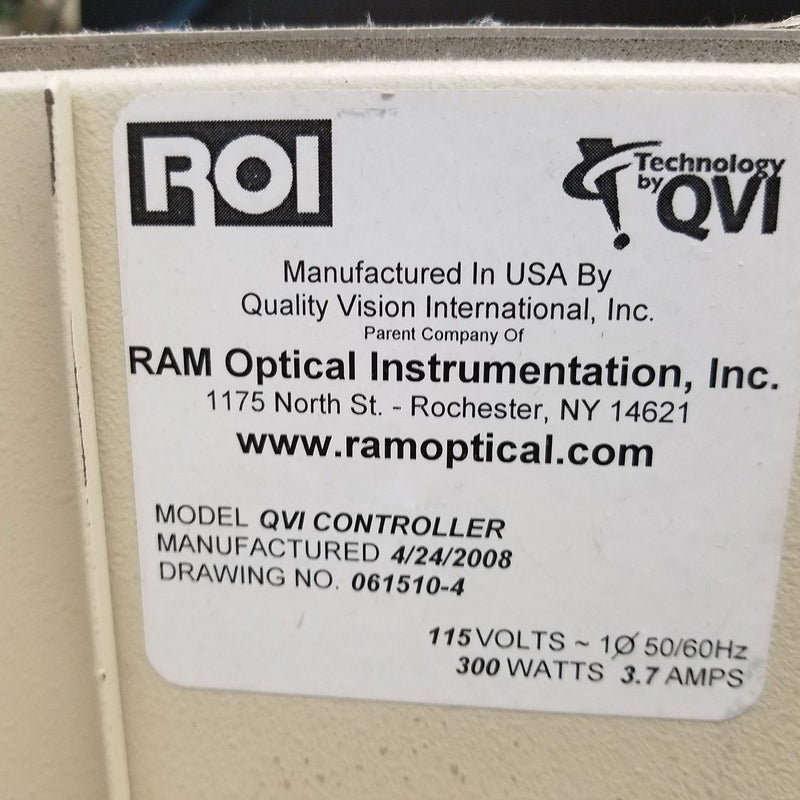 Ram Optical Auto Check QVI Controller – Bridge Tronic Global
