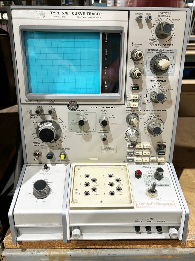 Tektronix 576 Curve Tracer – Bridge Tronic Global