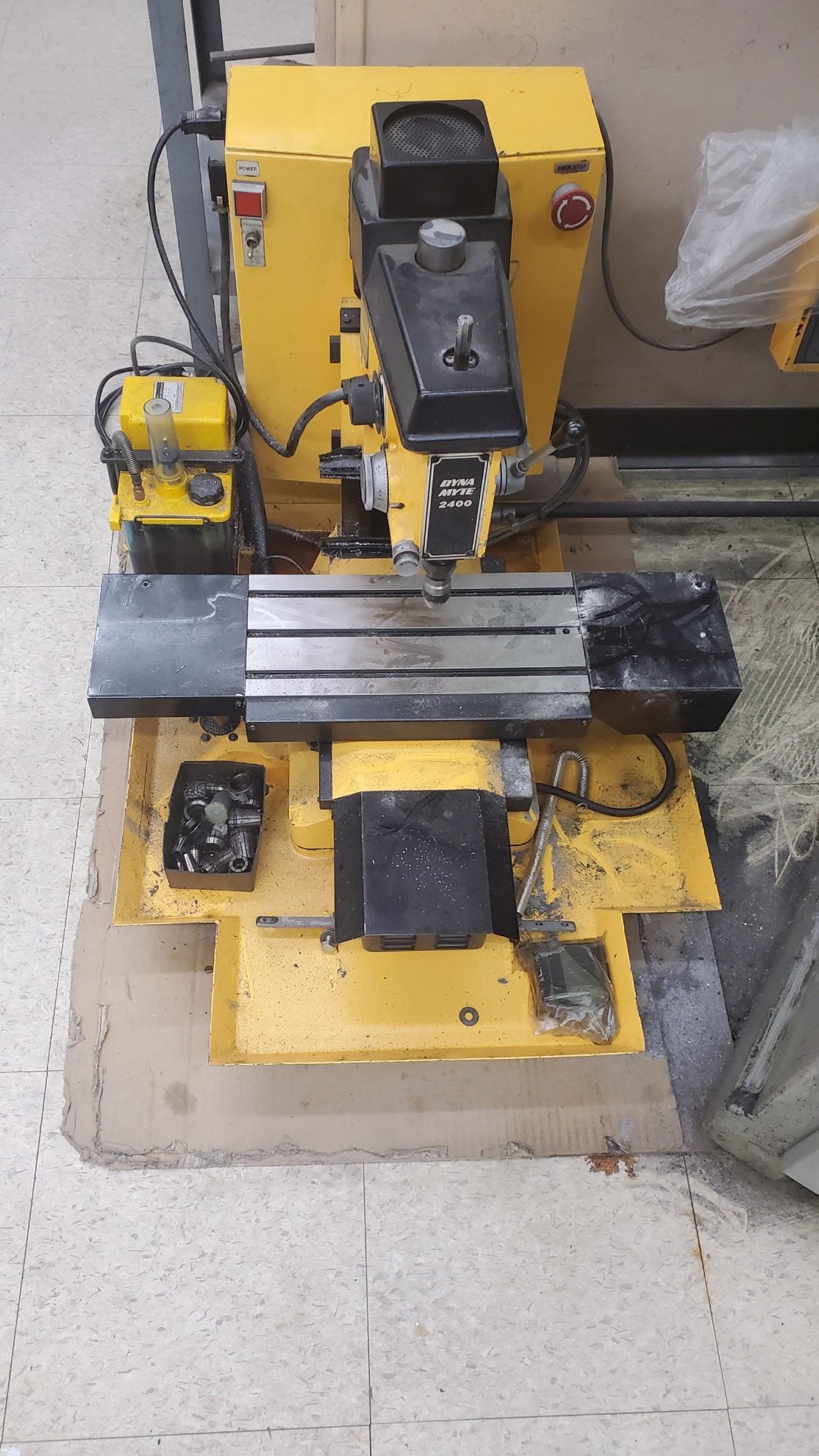 Dyna Myte 2400 Milling / Drilling Machine – Bridge Tronic Global