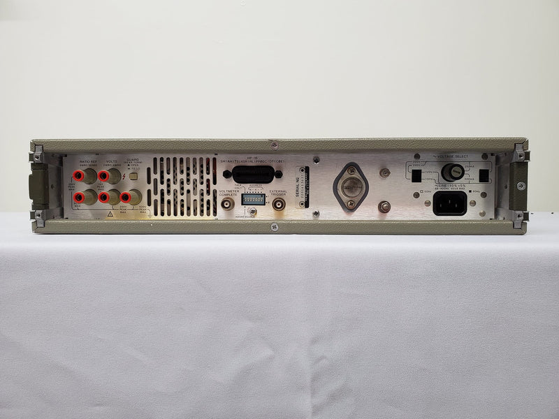Agilent 3465 A Digital Voltmeter – Bridge Tronic Global
