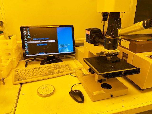 ONTO / Nanometrics Nanospec AFT 3000 Film Thickness Measurement Machin ...
