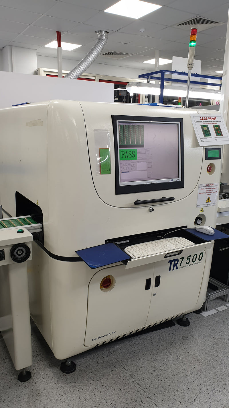 Test Research Inc (TRI) TR 7500 Automated Optical Inspection (AOI ...