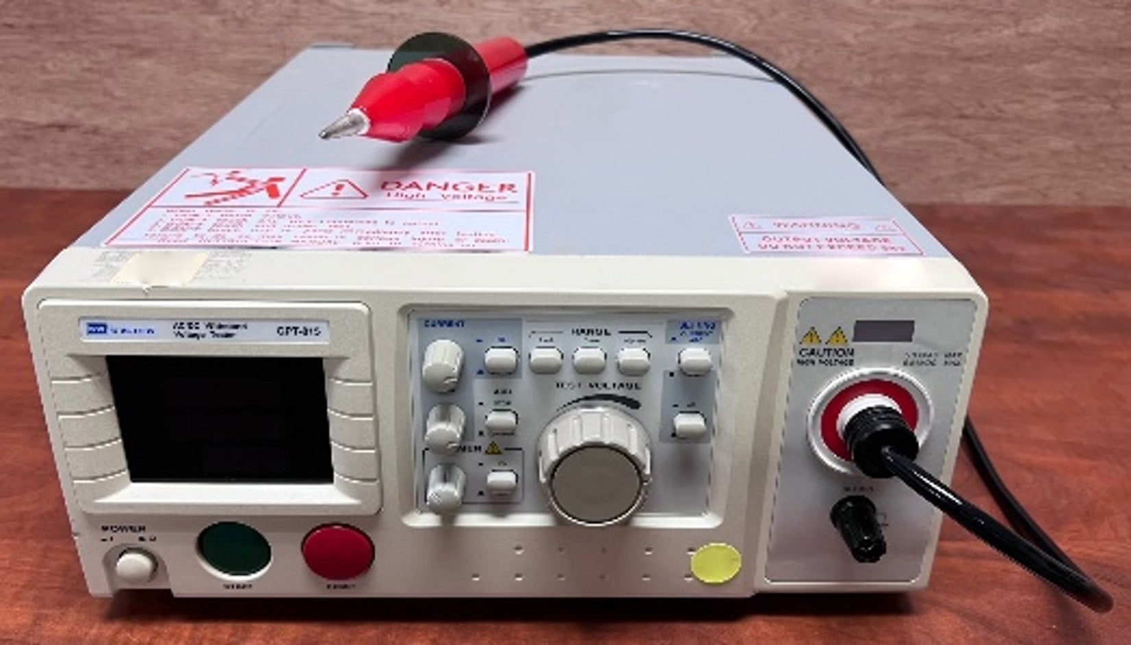 Instek GPT 815 AC/DC Withstand Voltage Tester – Bridge Tronic Global