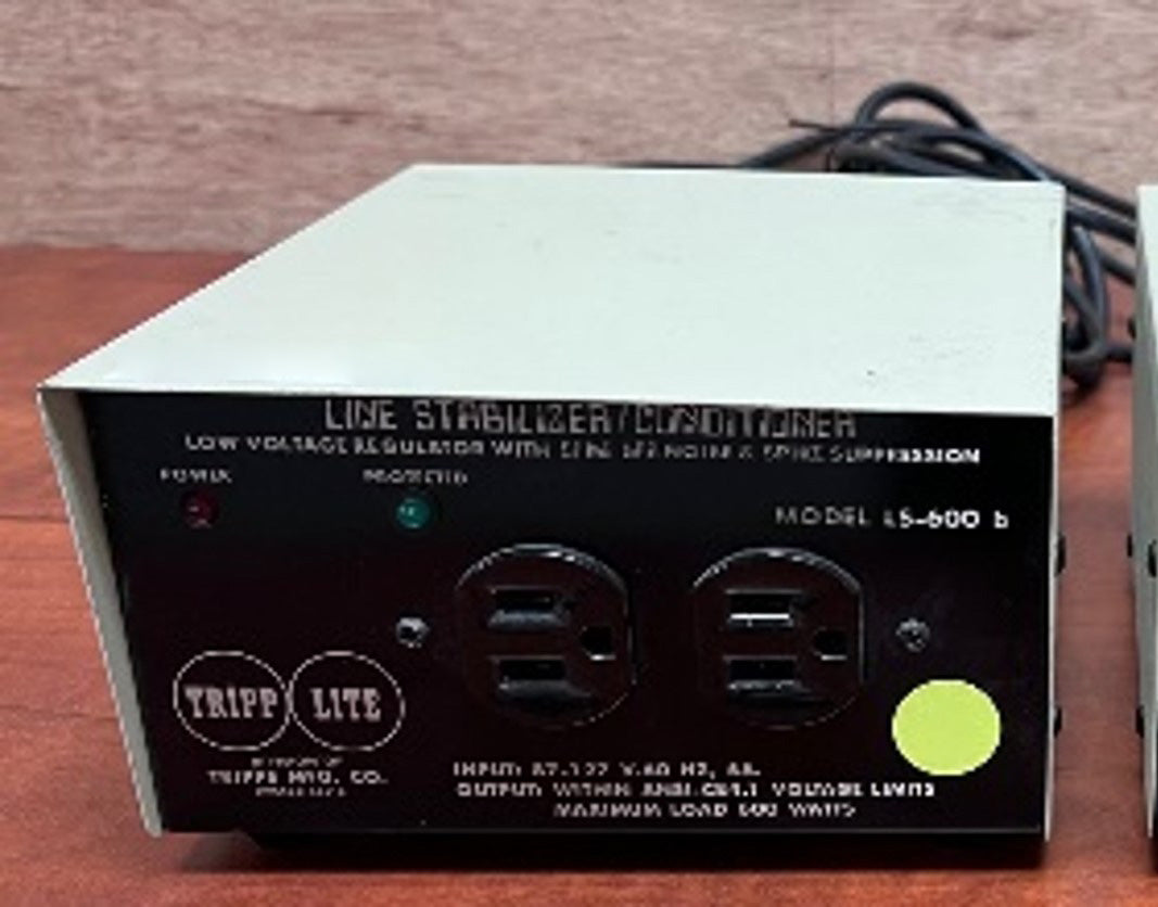 Tripp Lite LS 600 B Line Stabilizer / Conditioner – Bridge Tronic Global
