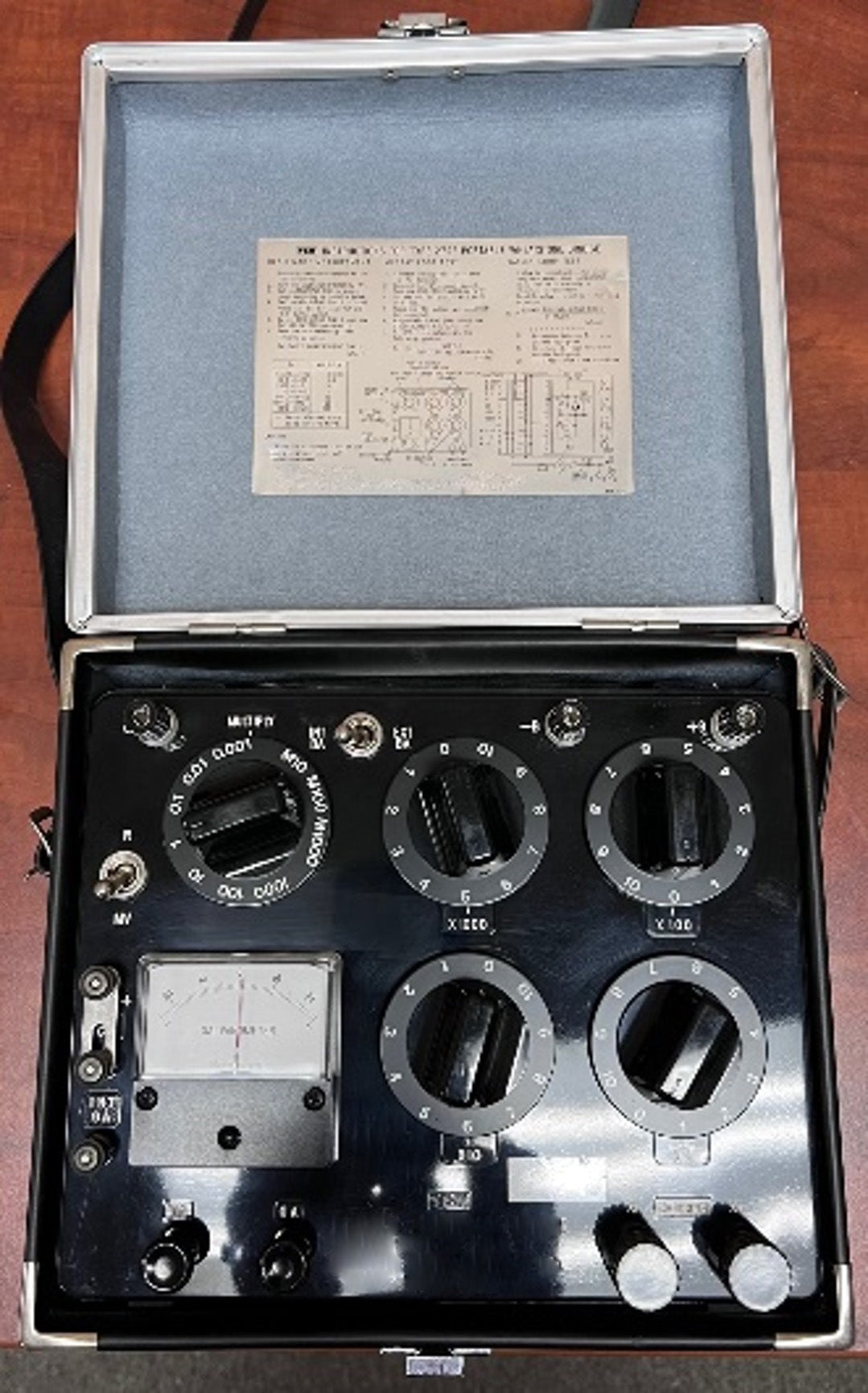 Yokogawa 7255 Portable Wheatstone Bridge – Bridge Tronic Global