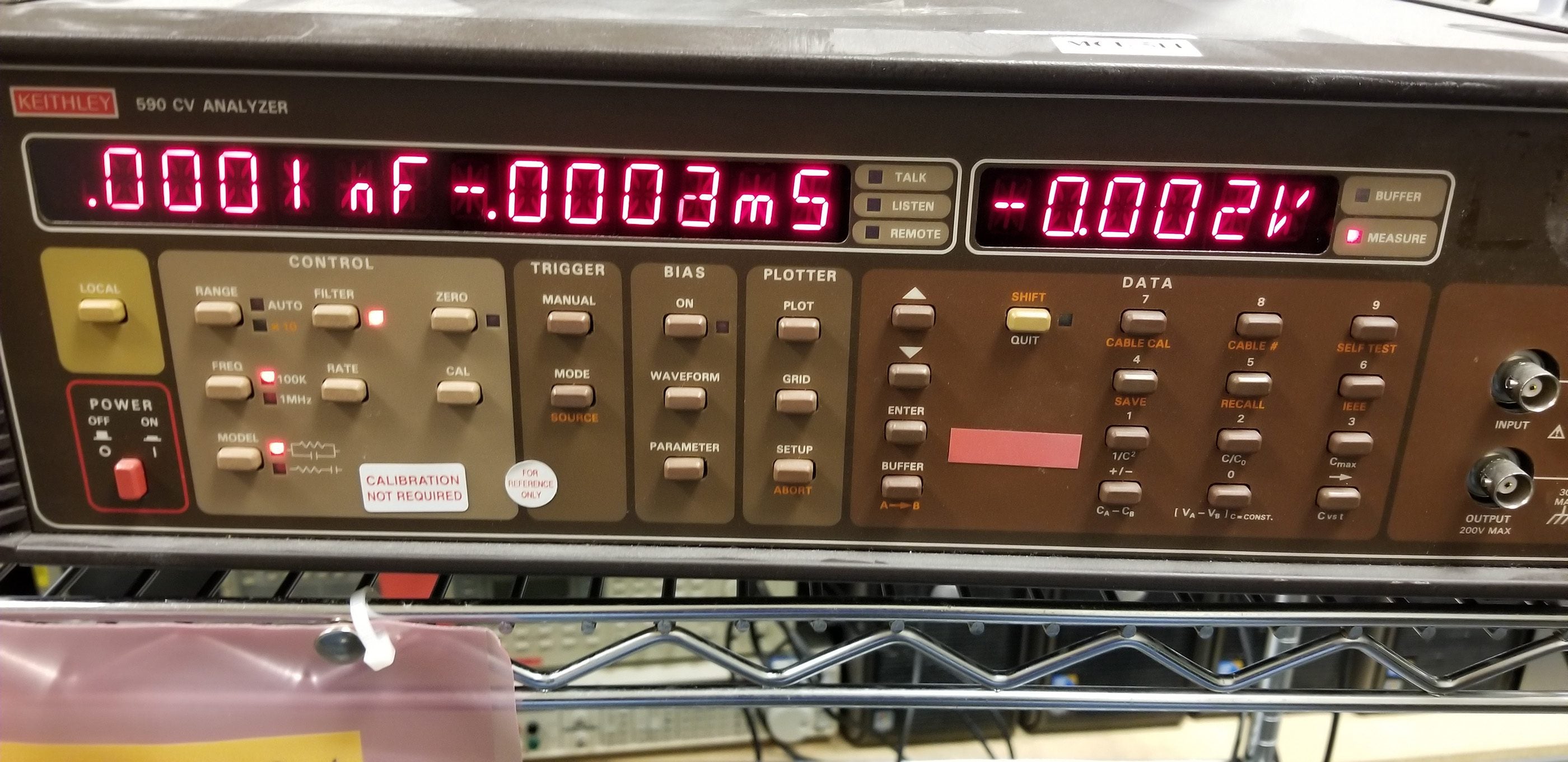 Keithley 590 CV Analyzer – Bridge Tronic Global