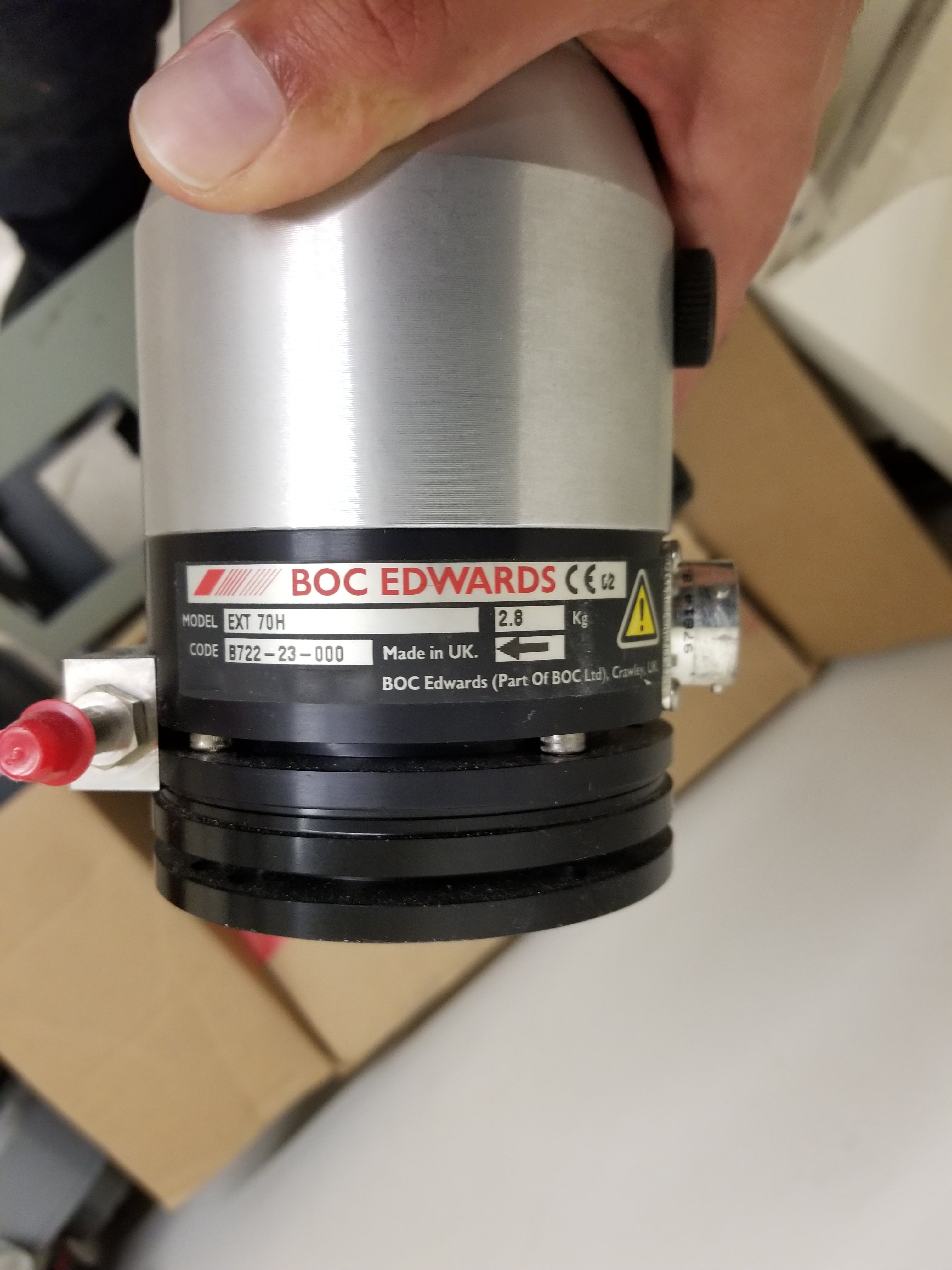 Edwards EXT 70 H Turbomolecular High Vacuum Pump – Bridge Tronic Global