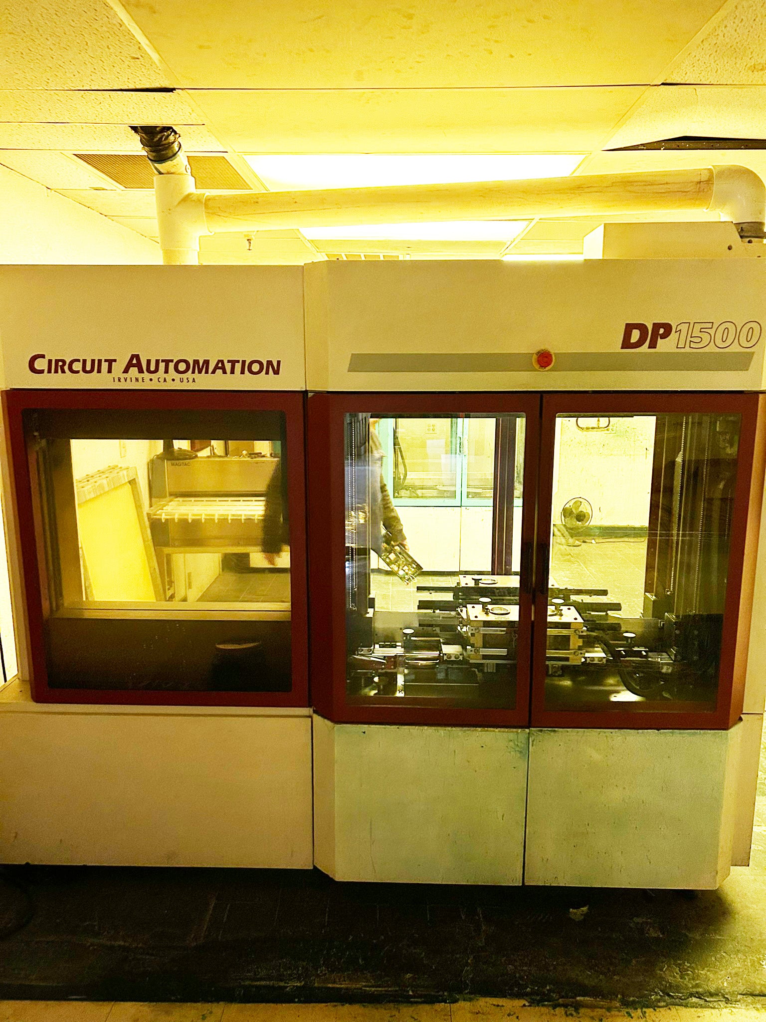 Circuit Automation DP 1500 Vertical Screen Printer – Bridge Tronic Global
