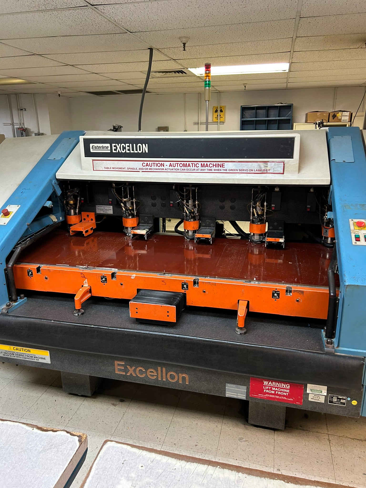 Excellon Mark VI F 480 Drilling Machine – Bridge Tronic Global