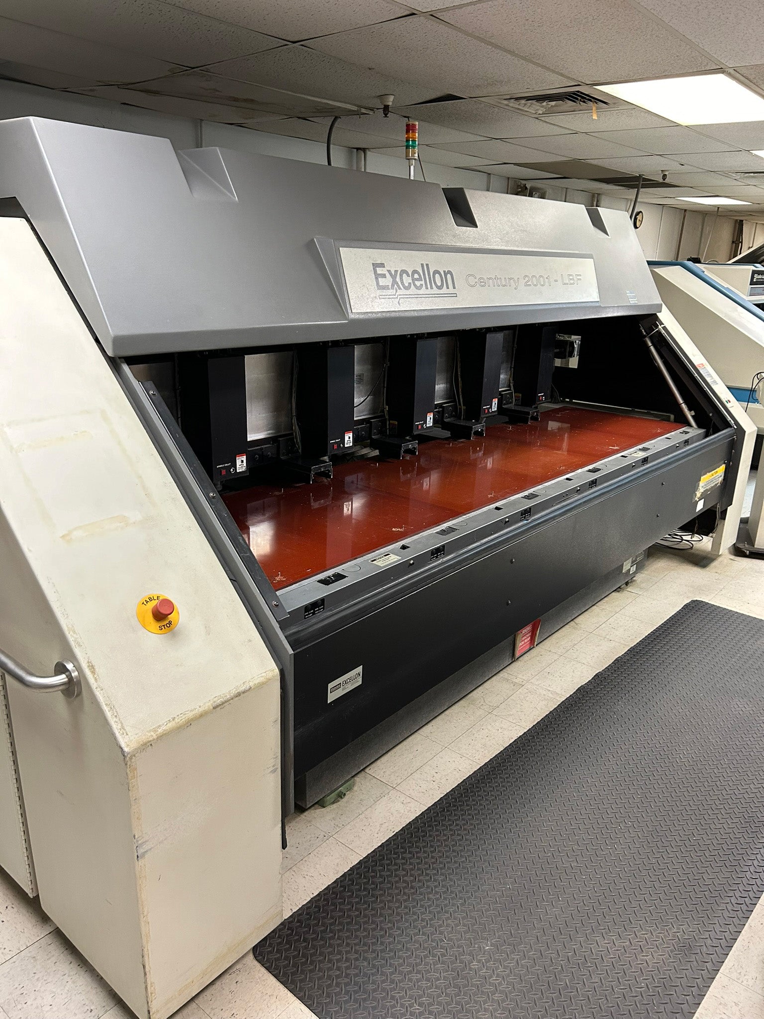 Excellon Century 2001 LBF Drilling Machine – Bridge Tronic Global